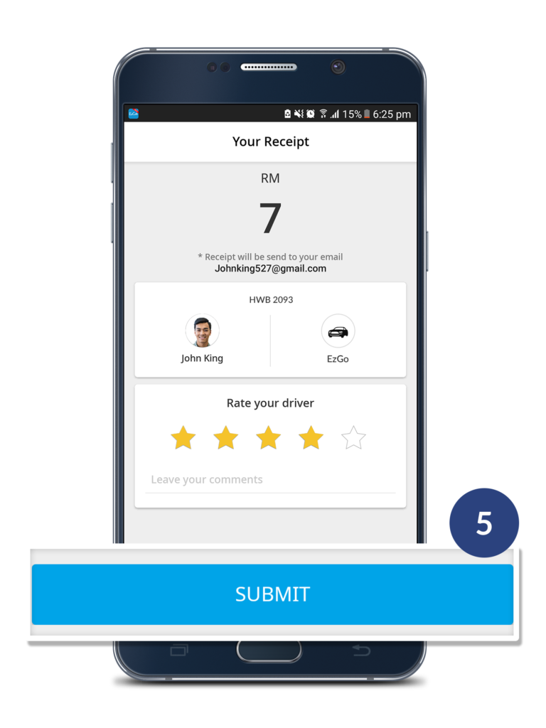 Touch n Go eWallet Users Guide – EzCab