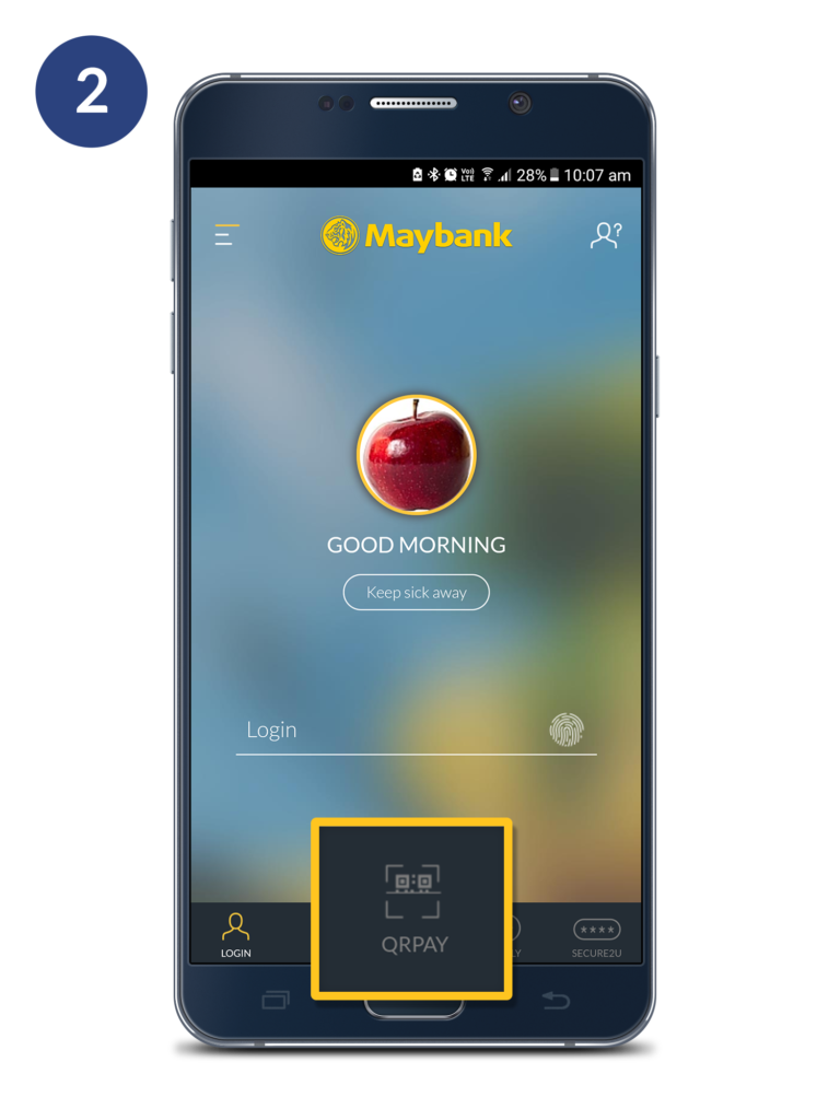Maybank QRPay eWallet – EzCab