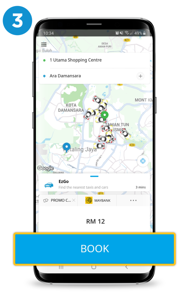 Maybank Scan & Pay Ultimate Cashback – EzCab
